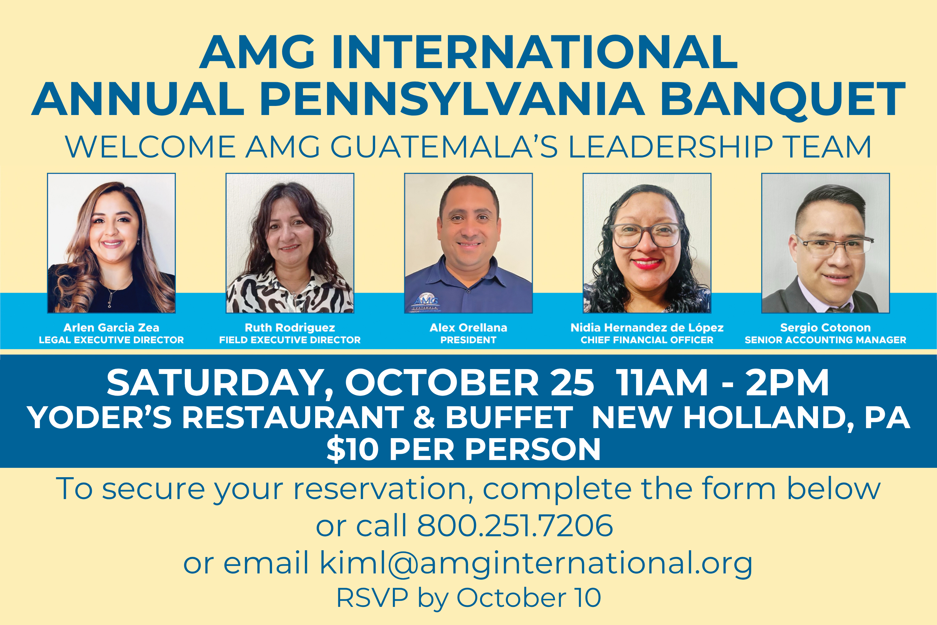Pennsylvania Banquet - AMG International